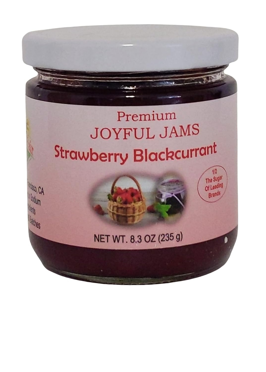 Premium Gourmet Joyful Jams - Strawberry Blackcurrant - Amazing Flavor ...